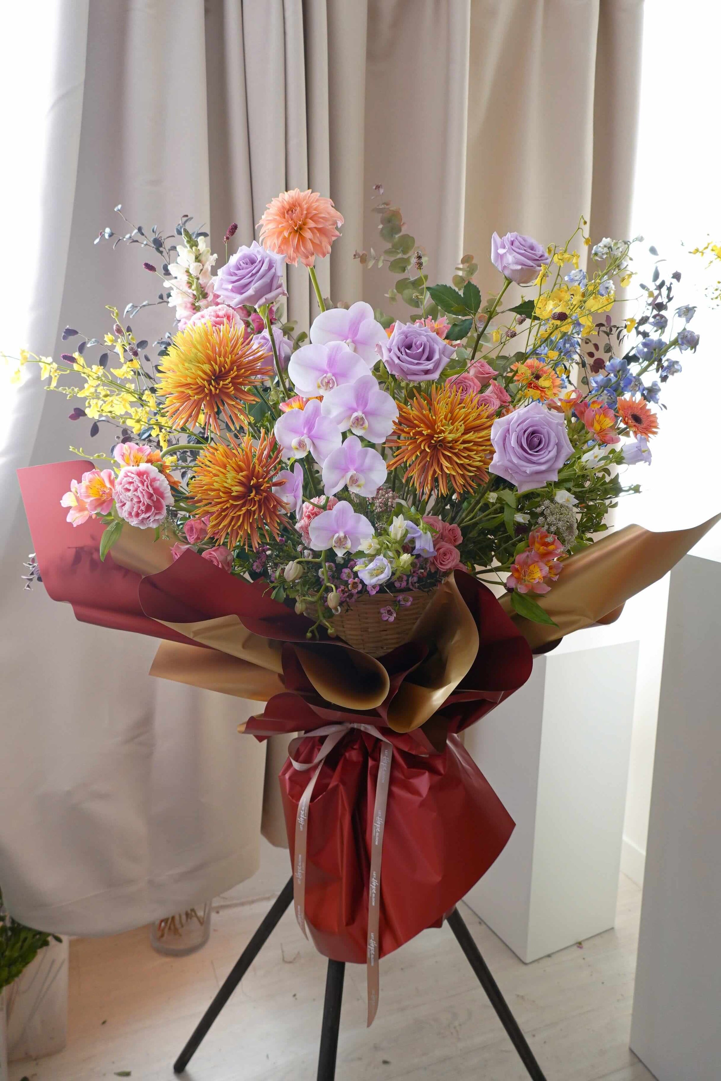 開張花籃 | 網上訂花 | Let Hope Bloom | 香港花店